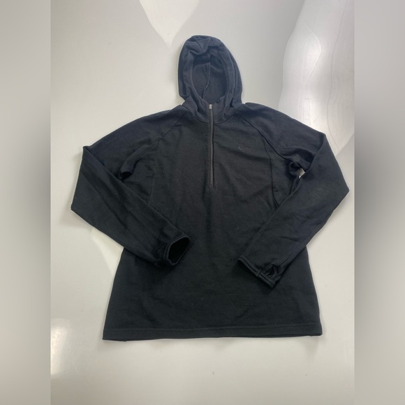 Icebreaker | Sweaters | Icebreaker Sport32 Black Hoodie P3035 | Poshmark